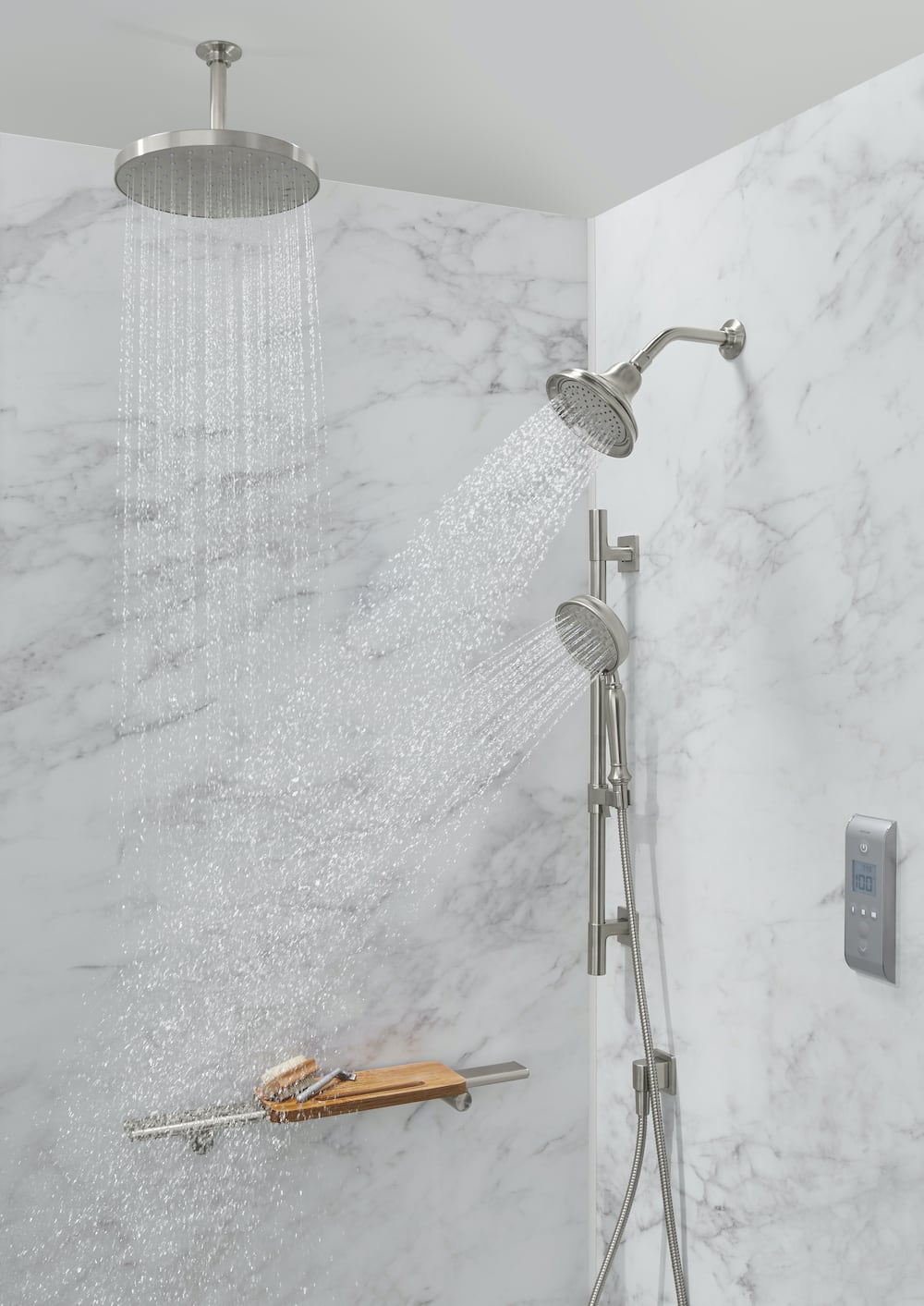 A Chic & Safe Shower Is Possible! - Kohler LuxStone Showers Blog