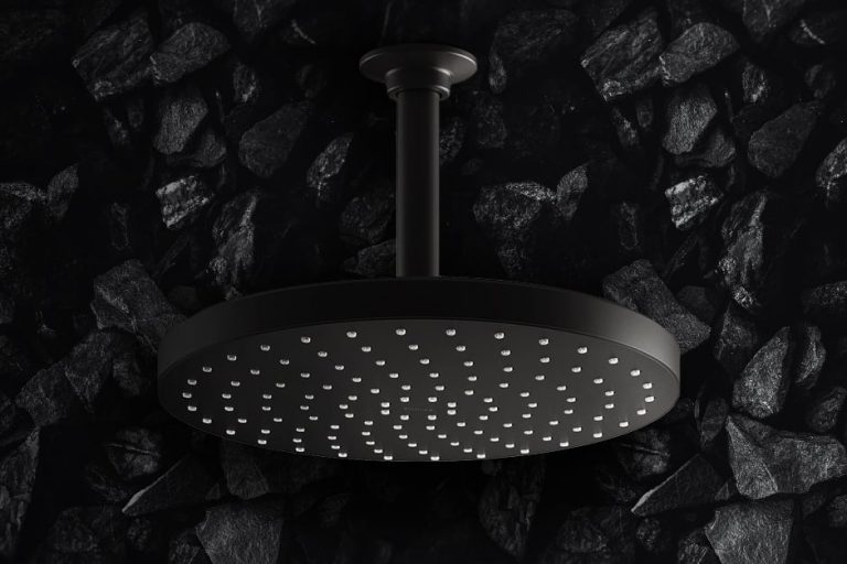 How To Design a Modern Shower With LuxStone's New Matte Black ...