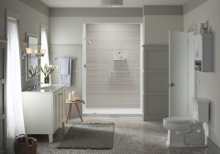 Design an Open-Concept Bathroom - Kohler LuxStone Showers