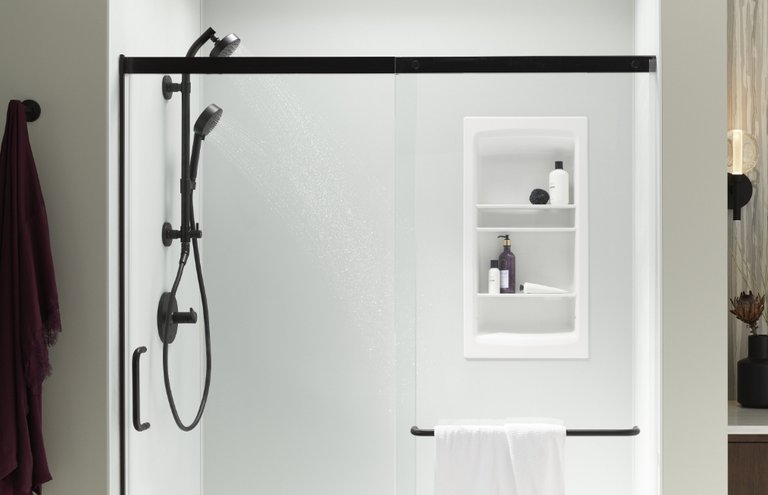 Glass Shower Doors Sliding Doors Pivot Doors And Barn Doors Kohler