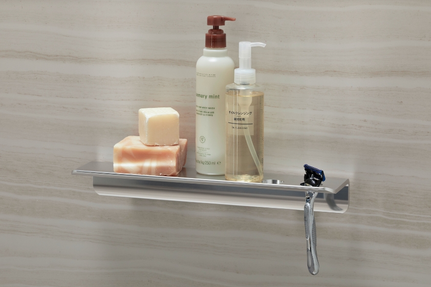 Shower Shelving | Shower Storage Solutions | KOHLER LuxStone Showers