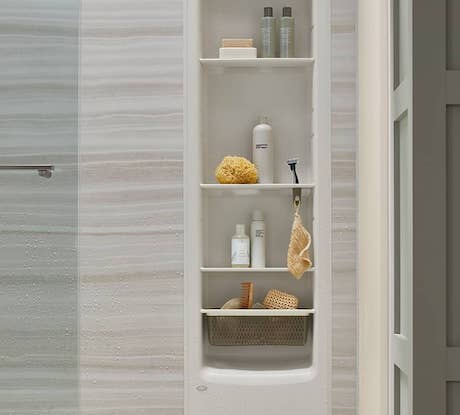 Walk In Shower Dimensions | Shower Sizes | KOHLER LuxStone