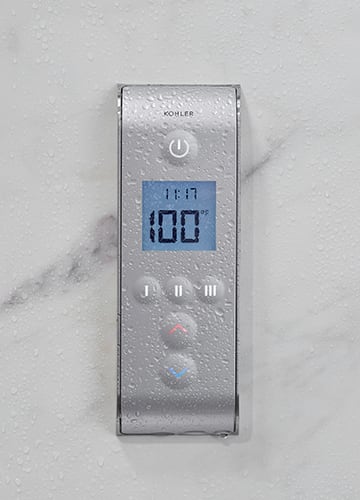 KOHLER DTV Prompt | Digital Shower System | KOHLER LuxStone Showers